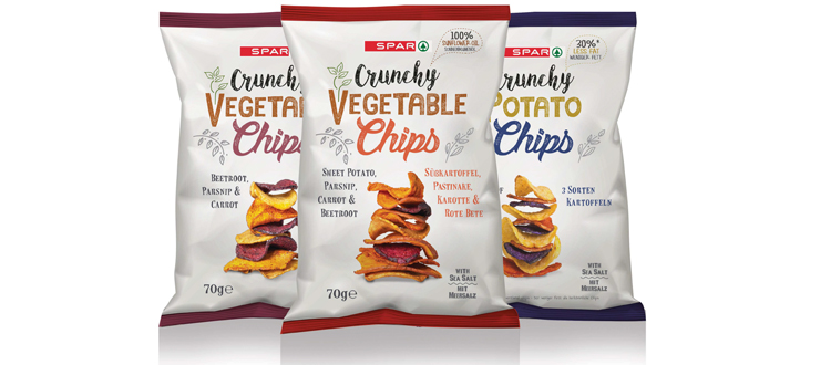 SPAR International on trend with vegetable crisps - SPAR International